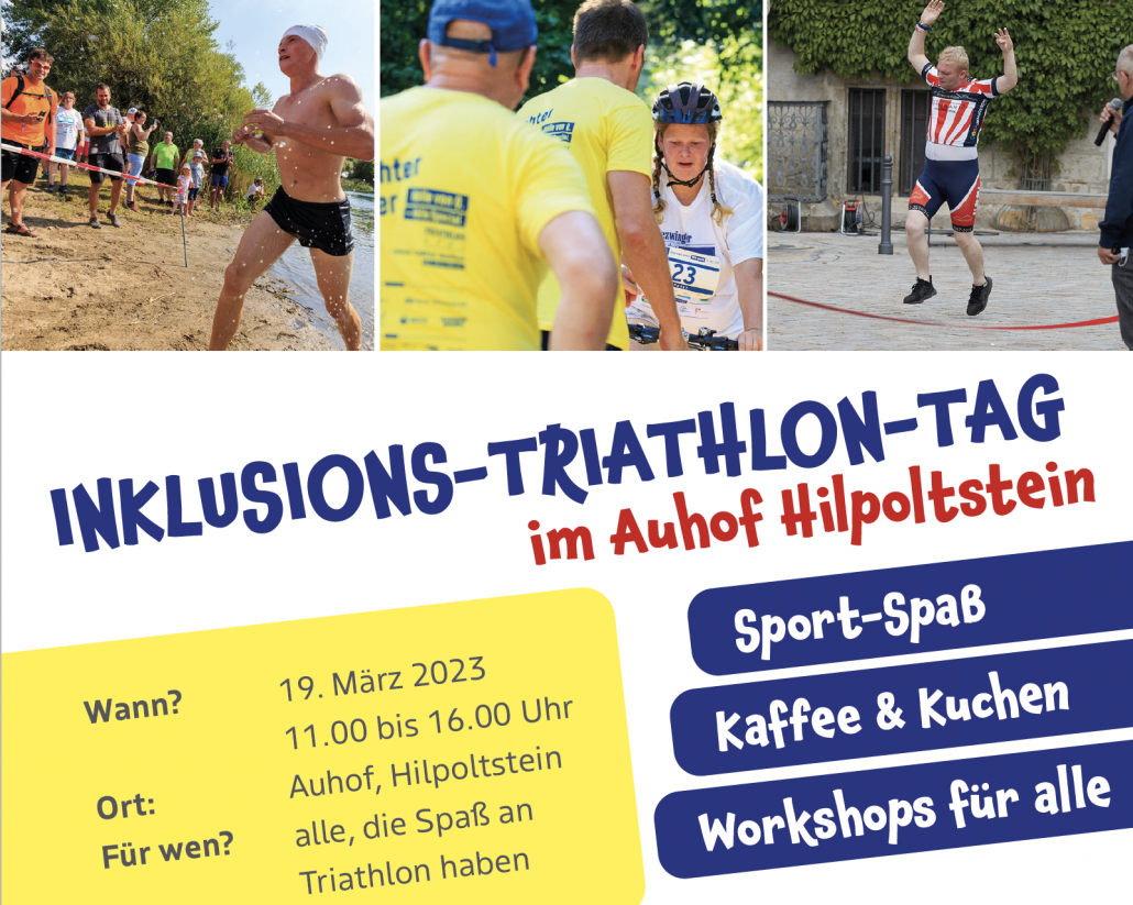 Inklusions-Triathlon-Tag am Auhof am 19. März 2023 – Triathlon in Bayern